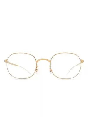 Mykita Round Gold Glasses