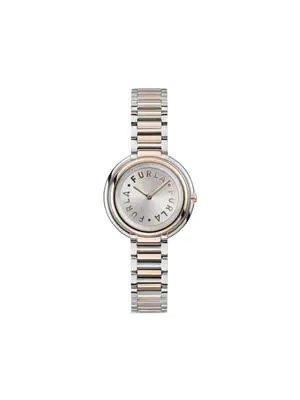 Furla Icon Two-tone 34mm Watch - Silver