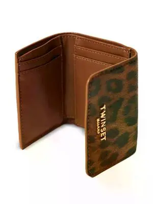 TWINSET Leopard-print Wallet