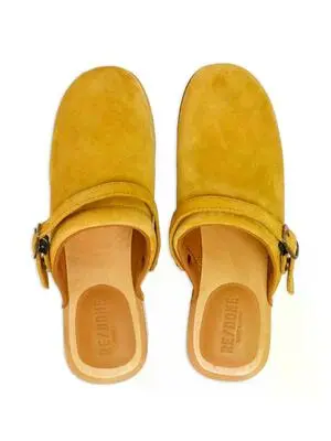 RE/DONE Suede Classic Clogs
