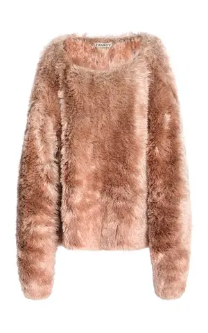 ZANKOV Mel Plush Knit Sweater