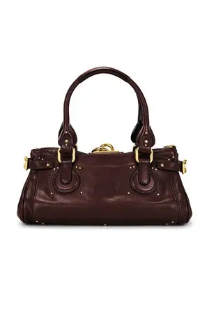 Chloé Paddington Tote Bag - Crafty Brown