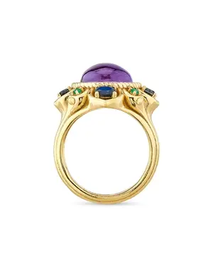CAPUCINE DE WULF Contessa Belle Nuit Ring