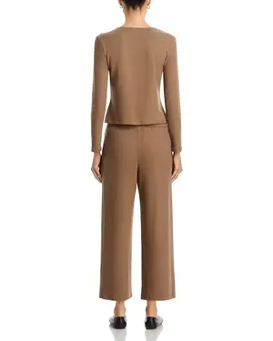 LESET Lauren Crop Pleated Pants