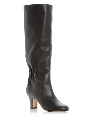 FERRAGAMO Janette Ruched Tall Boots