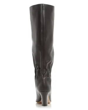 FERRAGAMO Janette Ruched Tall Boots