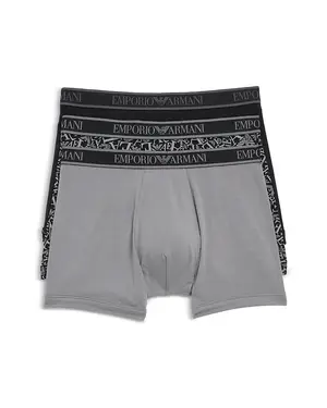 Emporio Armani Boxer Briefs, Pack Of 3 - Multi