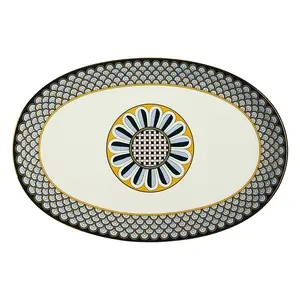 La DoubleJ Wildbird Oval Platter - Odysseus