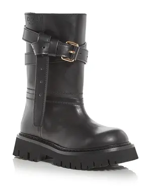 Moschino Belted Boots