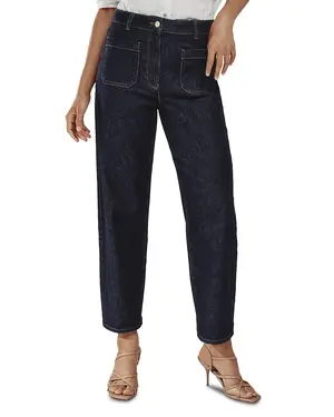 Reiss Dark Wash Jeans For Women