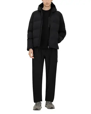 Herno Hooded Puffer Jacket - Black
