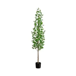 NEARLY NATURAL 6' Uv Artificial Podocarpus Tree