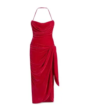 Cinq À Sept Noah Dress - Raspberry