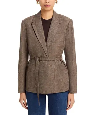 LA FEE MARABOUTEE Belted Blazer