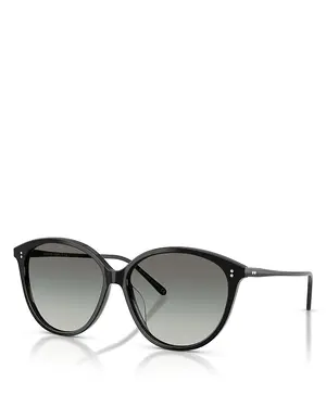 Oliver Spencer Soleau Butterfly 60mm Sunglasses - Black