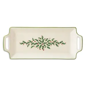 LENOX Holiday Hors D'oeuvre Tray - Ivory