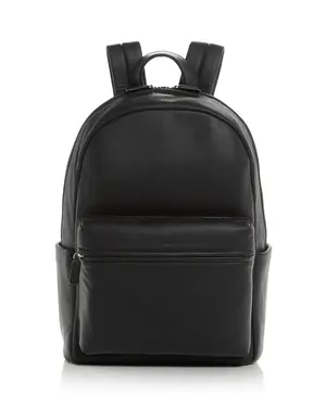 Vince Leather Backpack - Black