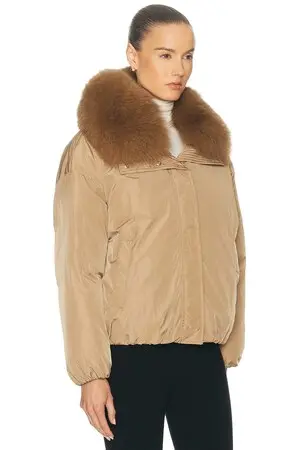 YVES SALOMON Short Down Jacket - Liegeois