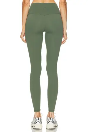 Varley Always 28 High Rise Legging In Dark Green - Thyme