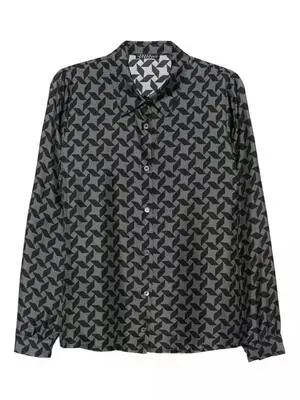LAURA-URBINATI Geometric-print Shirt