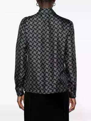 LAURA-URBINATI Geometric-print Shirt