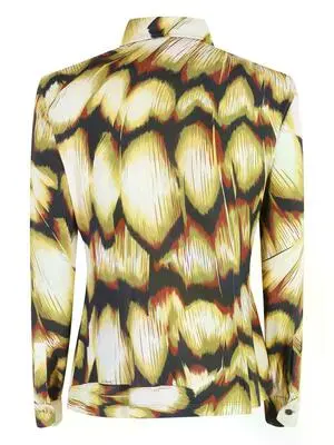 La DoubleJ Abstract-print Shirt