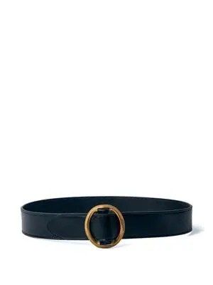 SAINT LAURENT Buckle Leather Belt