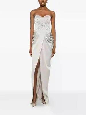 M.MARQUISE Fabiana Strapless Gown