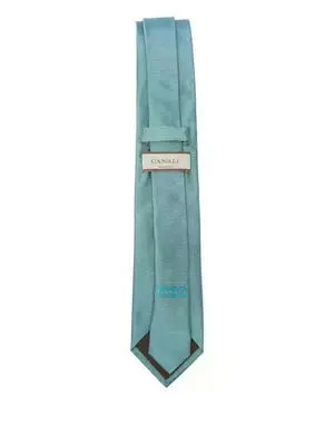 Canali Silk Neck Tie - Blue