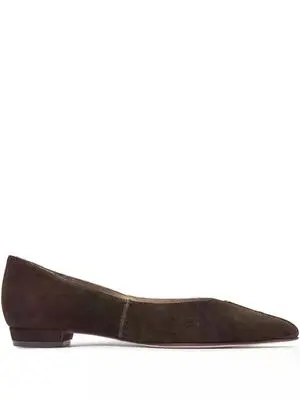 Bernardo Lana Flat Pumps - Brown