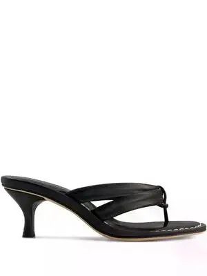 Bernardo 1946 55mm Miami Strappy Sandals - Black