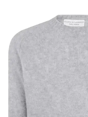 FILIPPO DE LAURENTIIS Crew Neck Knitted Sweater