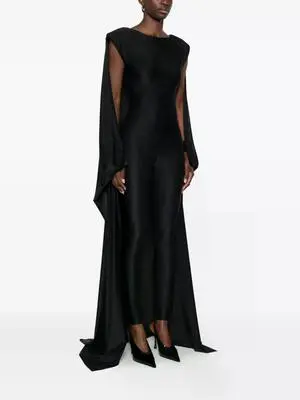 MEDEEA Cape Sleeve Jumpsuit
