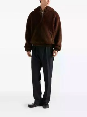 Prada Hooded Zip-up Jacket