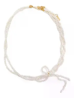 Completedworks An Inquiry Into Contradictions Pearl Necklace - White