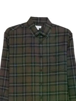 Sunspel Checked Shirt