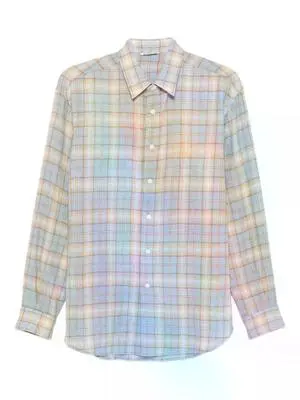 Auralee Airy Checked Shirt
