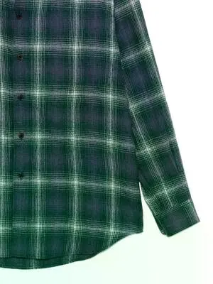 Auralee Airy Checked Shirt