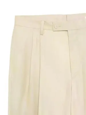 Auralee Pleated Tailored Trousers