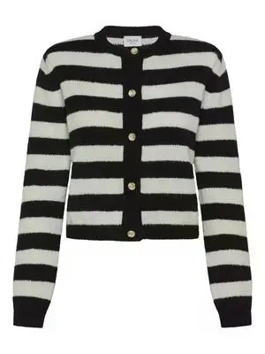 CRUNA Striped Buttoned Sweater