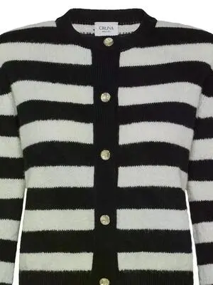 CRUNA Striped Buttoned Sweater