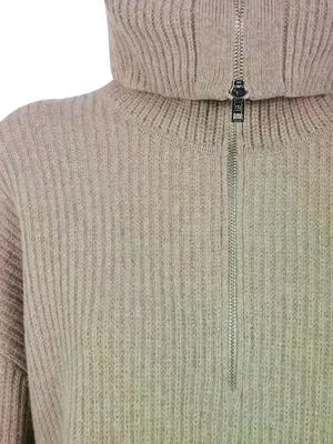 Filippa K Roll-neck Zip Sweater