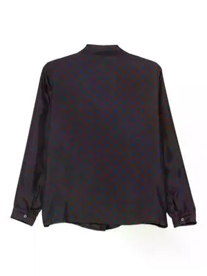 LAURA-URBINATI Trapezoidal-print Shirt