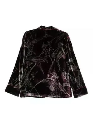 La DoubleJ Velvet Pyjama Top