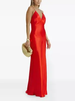 IL VOLO Muse Sleeveless Maxi Dress - Red