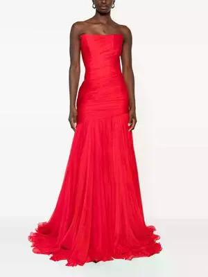 M.MARQUISE Adeline Draped Gown