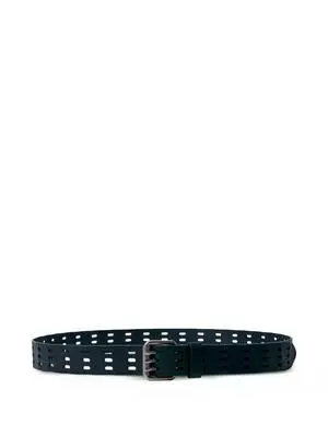 Saint Laurent Holes Belt - Black