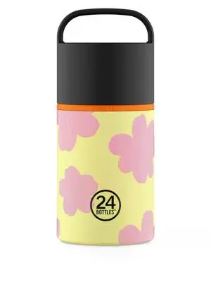24BOTTLES Floral Handle Spin Bottle - Yellow