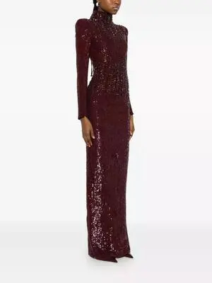 M.MARQUISE Sequin Embellished Gown