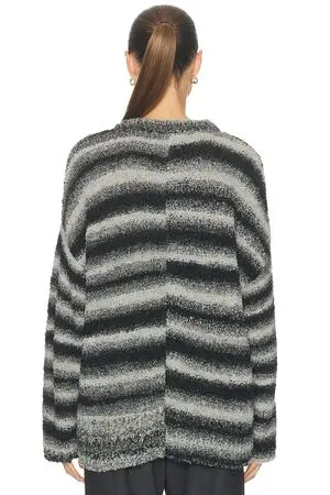 THE ELDER STATESMAN Rover Boucle Pullover Sweater
